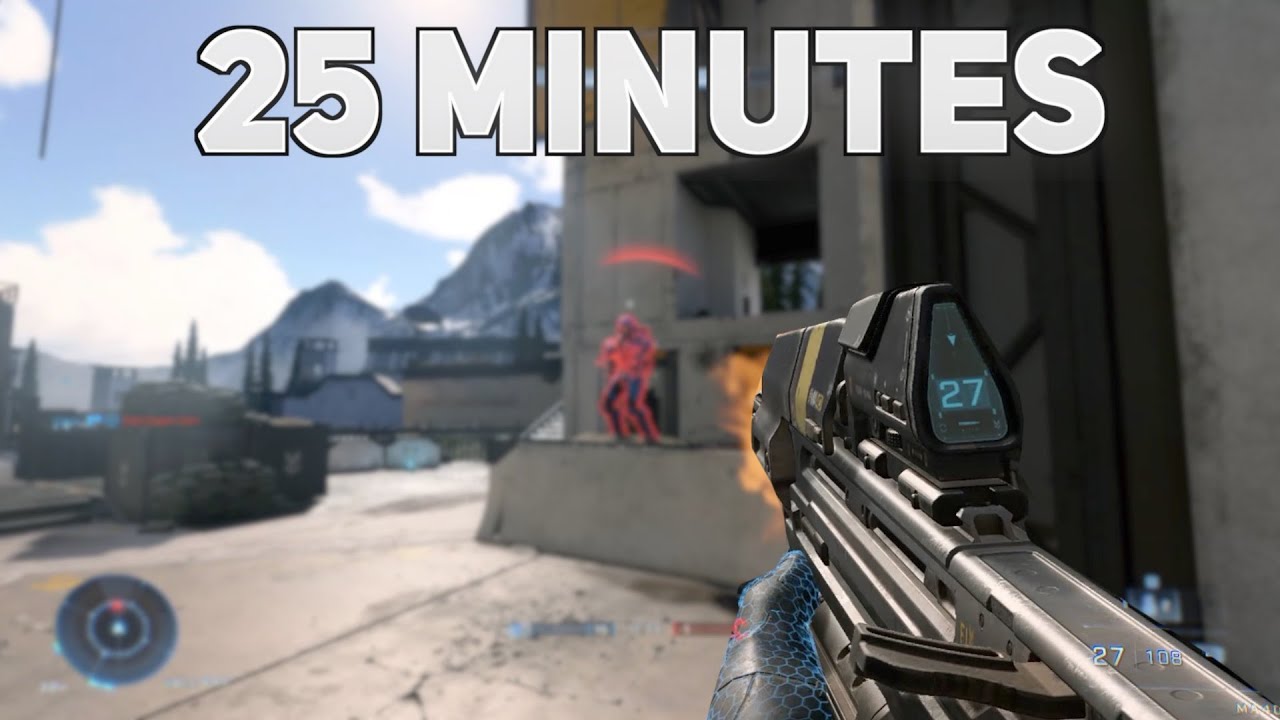 Halo Infinite - Raw Gameplay For 25 Minutes - YouTube