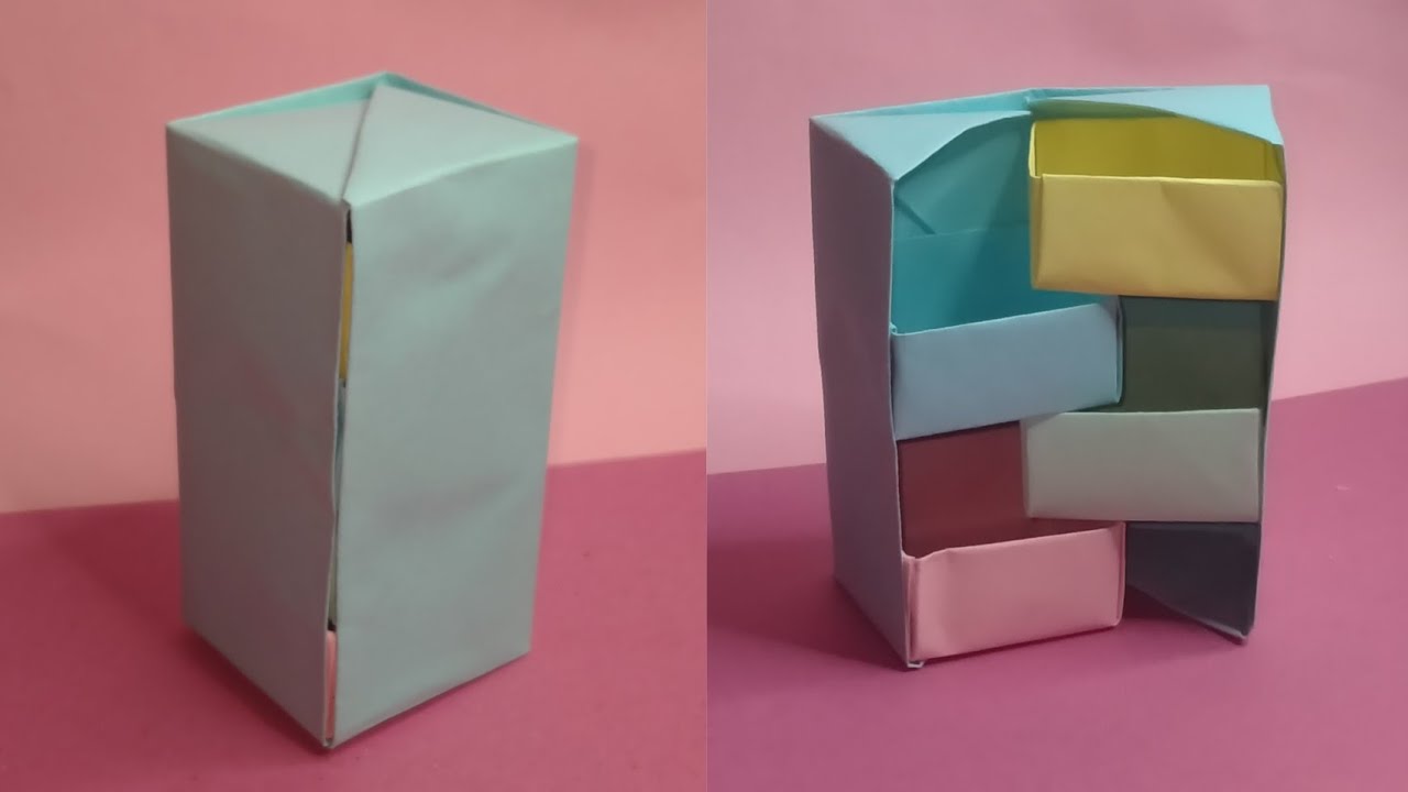DIY Gift ideas|DIY secret stepper box|easy paper crafts|secret box|5 ...