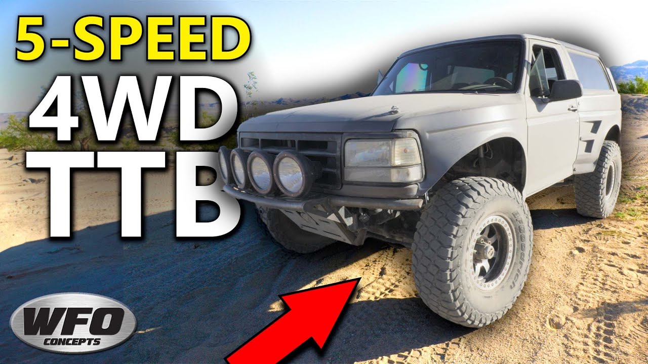 1994 5-Speed 4WD TTB Bronco W/ Cantilever Rr Suspension - Walkaround ...