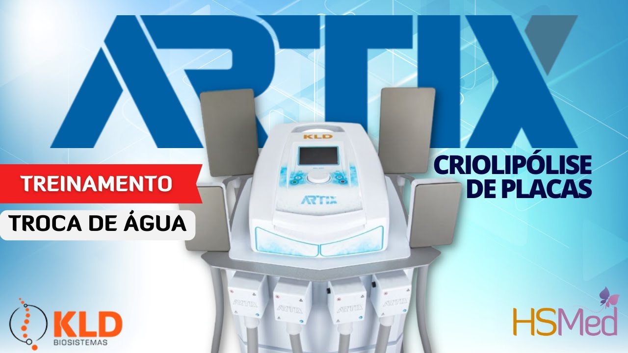 Artix KLD - Criolipólise de Placas | Treinamento Troca da água - YouTube