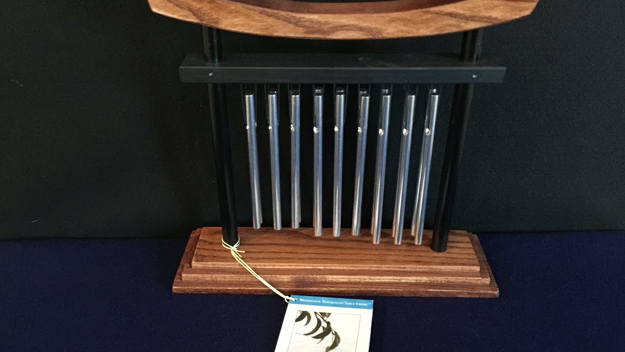 Woodstock Tranquility Table Chime Unboxing - YouTube