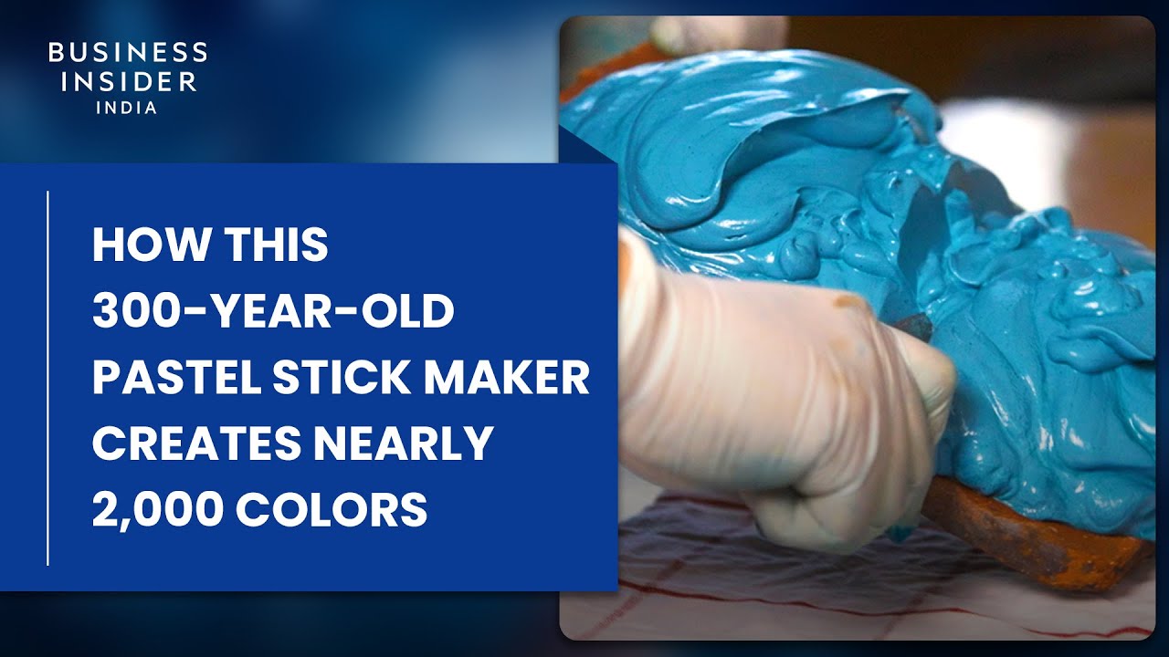 How This 300-Year-Old Pastel Stick Maker Creates Nearly 2,000 Colors ...