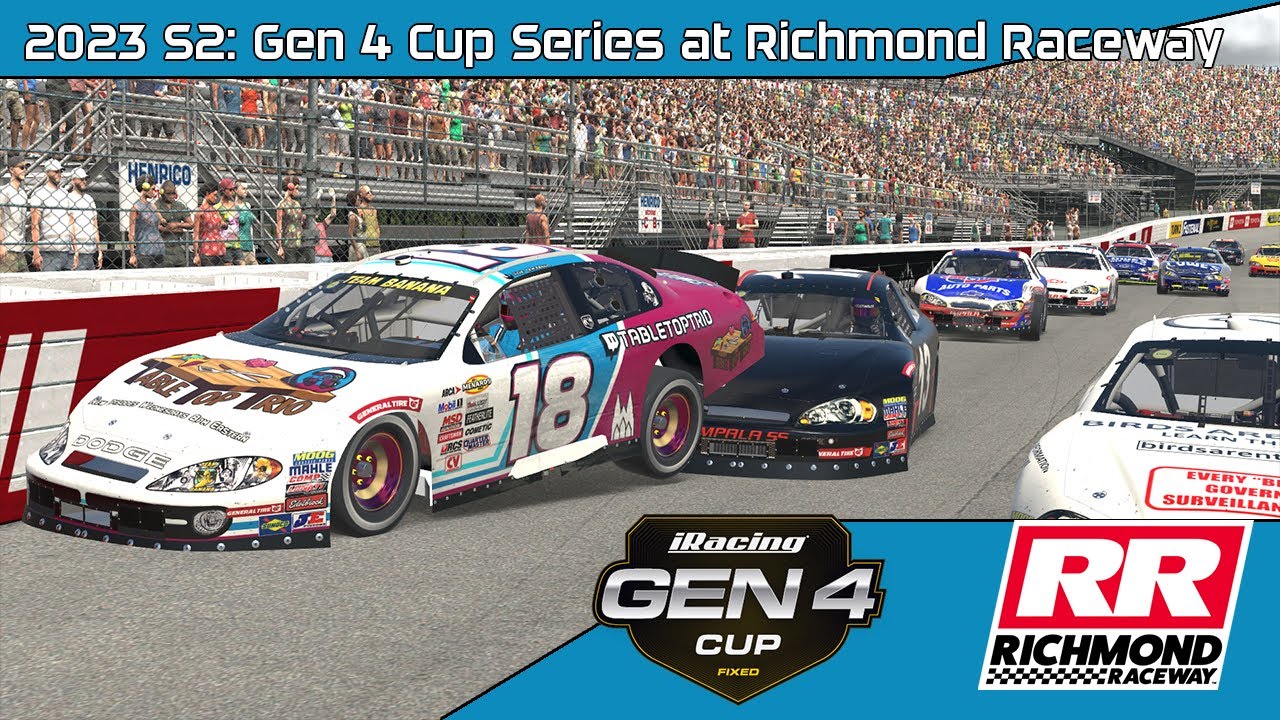 iRacing - Gen 4 Cup Series at Richmond - YouTube