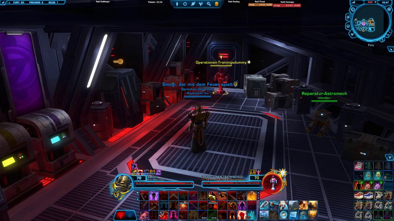 SWTOR 5.3a Marodeur Vernichtung/Annihilation Guide 10400 DPS German ...