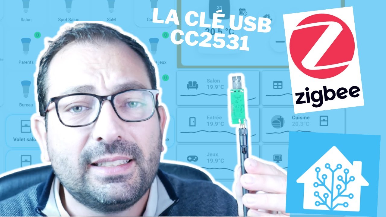 Clé USB CC2531 et Zigbee2MQTT pour Home Assistant - YouTube