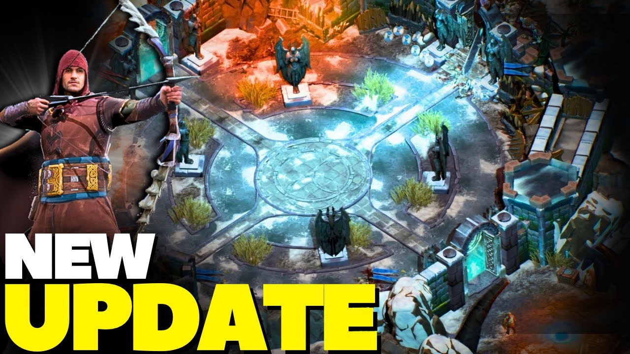 NEW ARENA UPDATE! NEW MAP | 4v4 SQUAD MODE in Frostborn - YouTube
