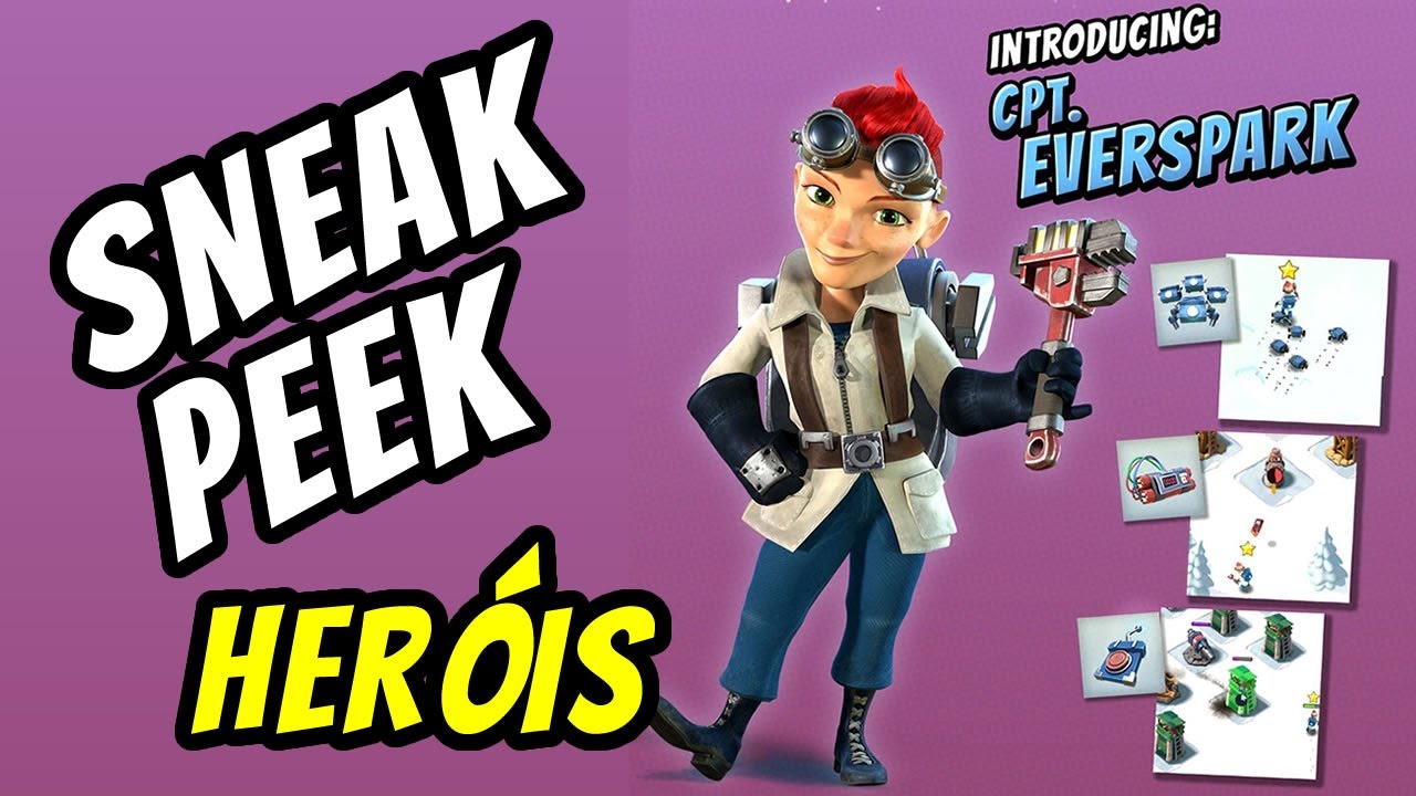 SNEAK PEEK HERÓIS #2 | Boom Beach | CPT. EVERSPARK - YouTube