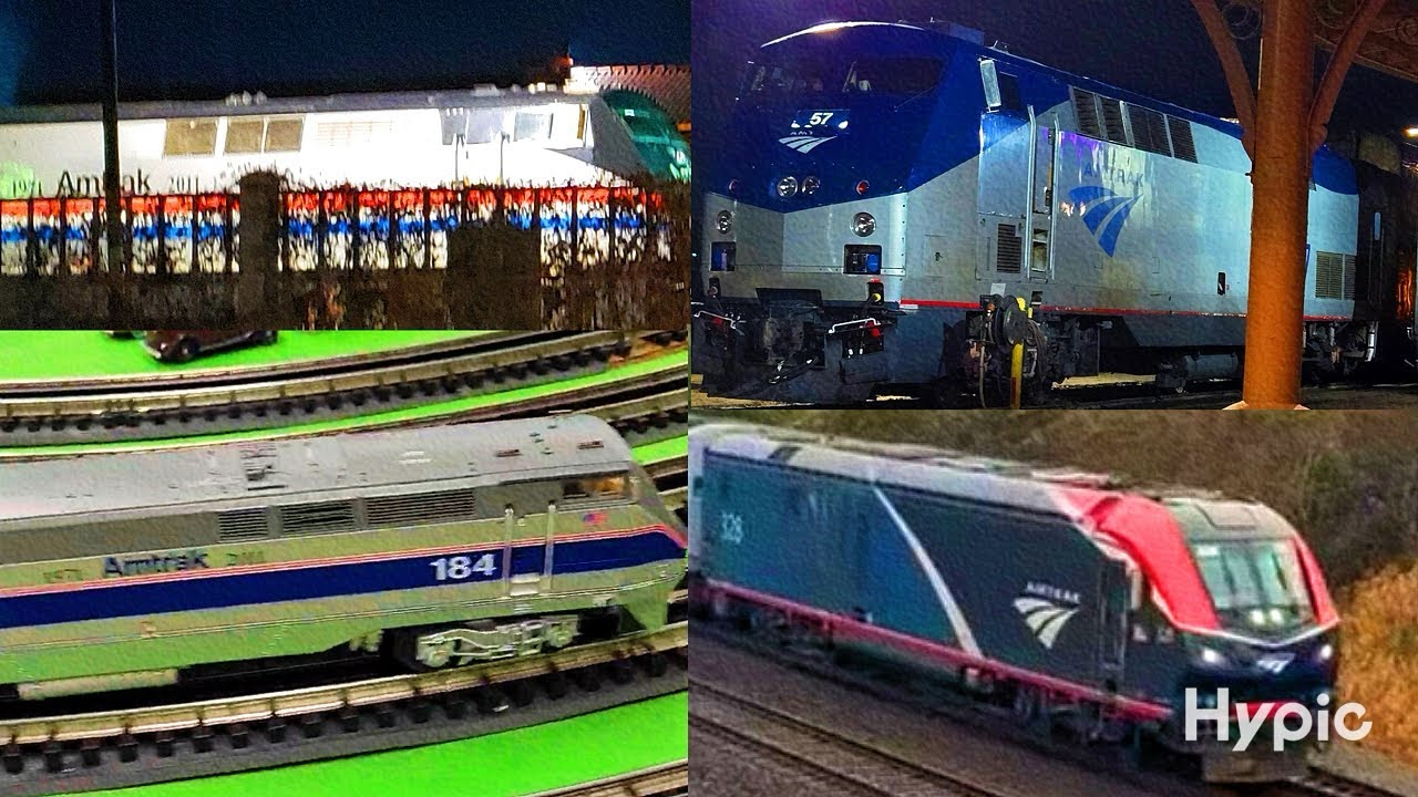Amtrak Train 54th Anniversary | Americas Longest Passenger Rail Network ...