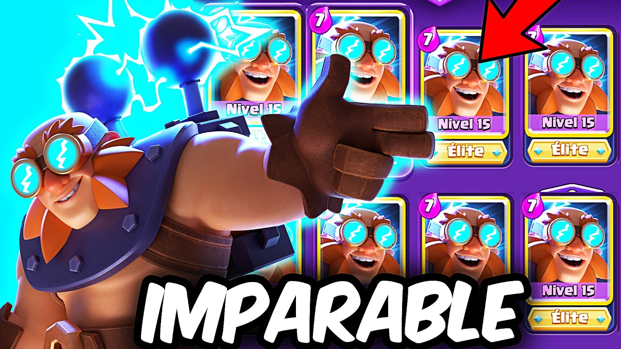 *ULTRA DEFENSIVO*! El MEJOR MAZO de GIGANTE ELECTRICO en CLASH ROYALE ...