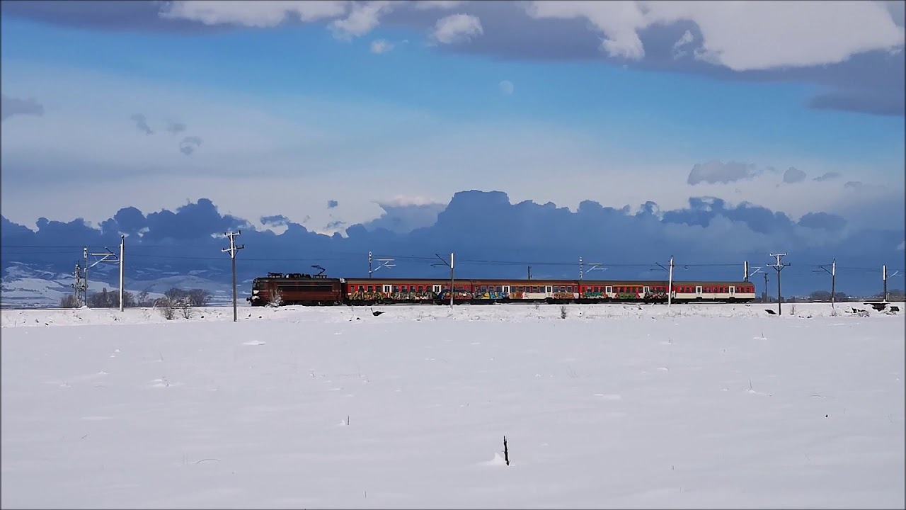 BDZ Passenger Train heading to Iskar Train station in Sofia, Bulgaria ...
