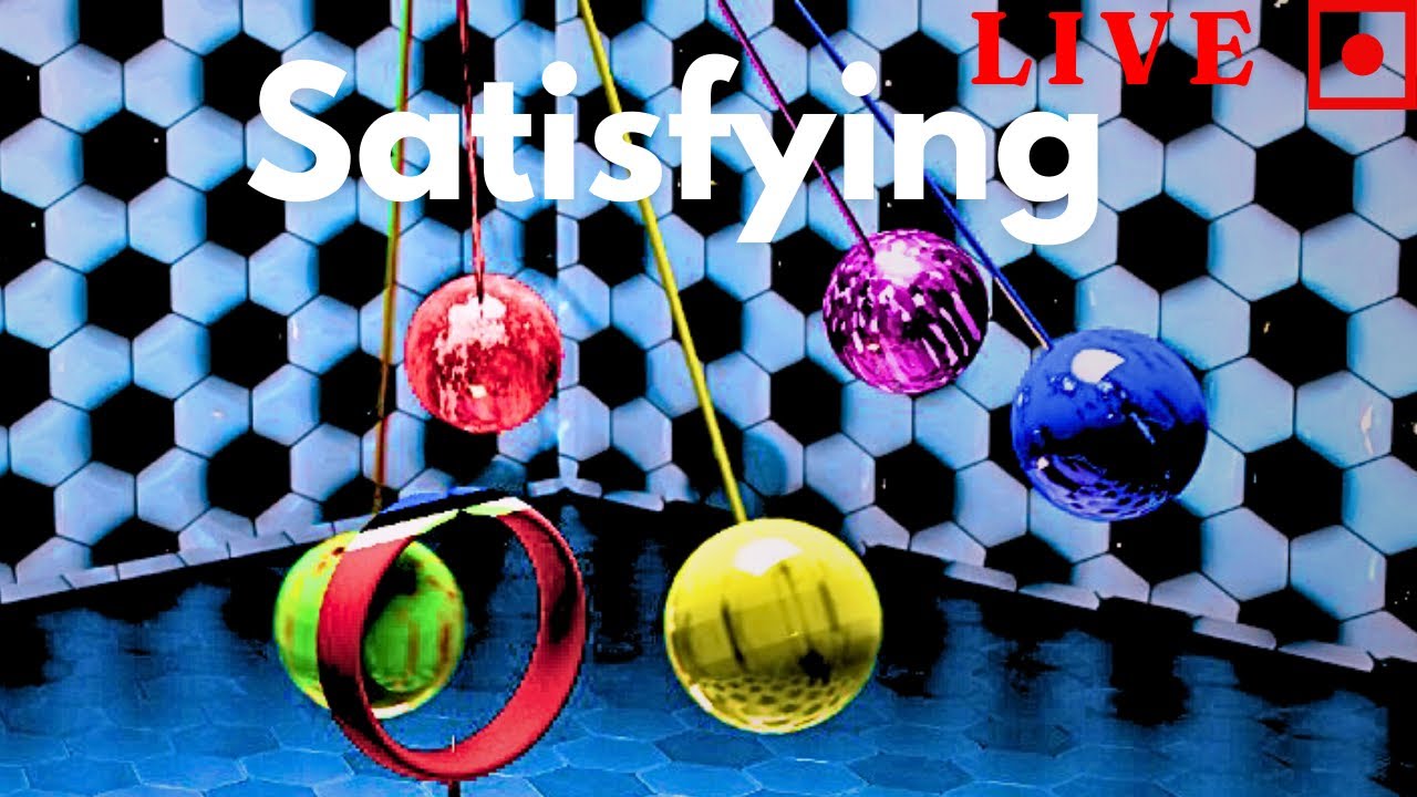 Pendulum swing Satisfying Loop Animation – Relaxing & Colorful #live #shorts #satisfying - YouTube