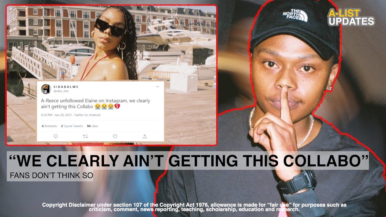 A-REECE Fans Vent, After He Unfollows ELAINE On Instagram - YouTube