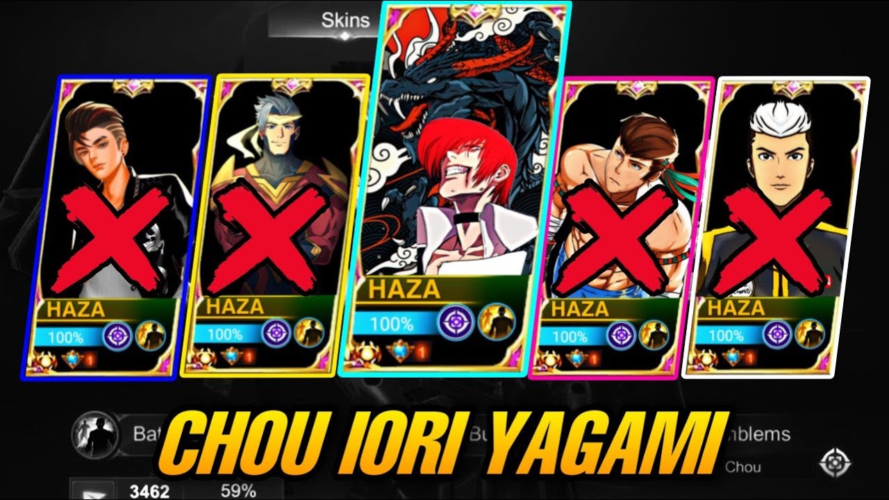HAZA + CHOU IORI YAGAMI IS BACK IN THE META NEW SEASON (Must Watch ...