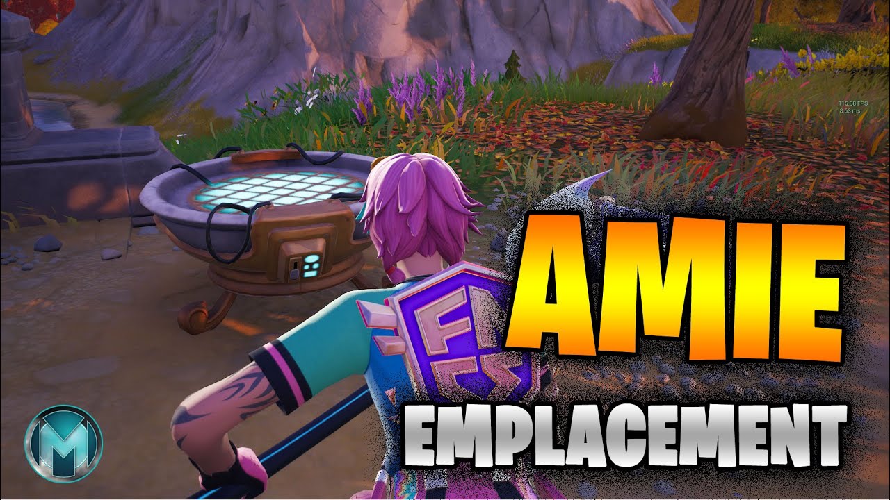ENTRER EN CONTACT AVEC AMIE A UN BRASIER HOLOGRAPHIQUE FORTNITE, PARTIE ...