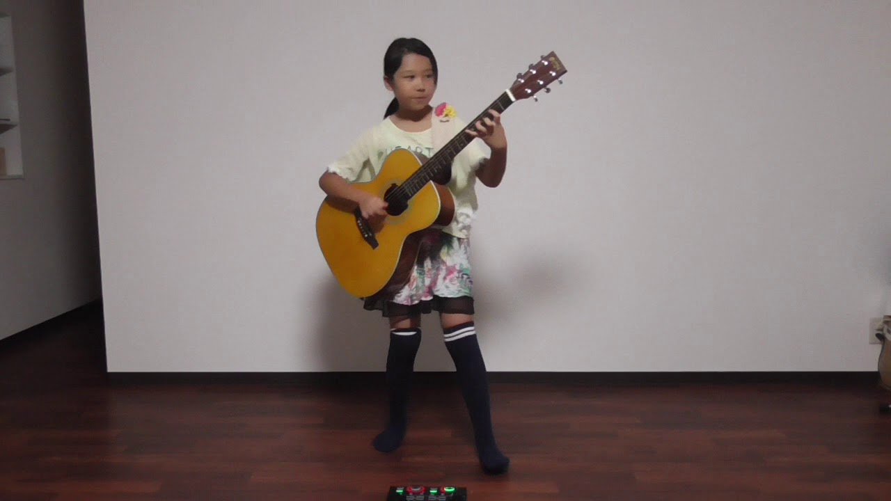 10才 みこと Roland RC-202 looper リズム機能を使って楽しんでみました！ - YouTube