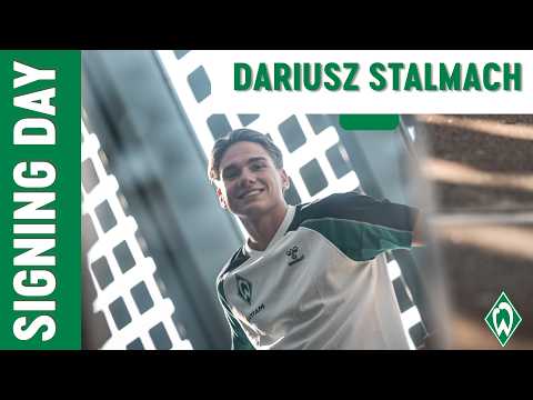 DARIUSZ STALMACH - SIGNING DAY I BEHIND THE SCENES beim ersten Tag in Bremen I SV Werder Bremen