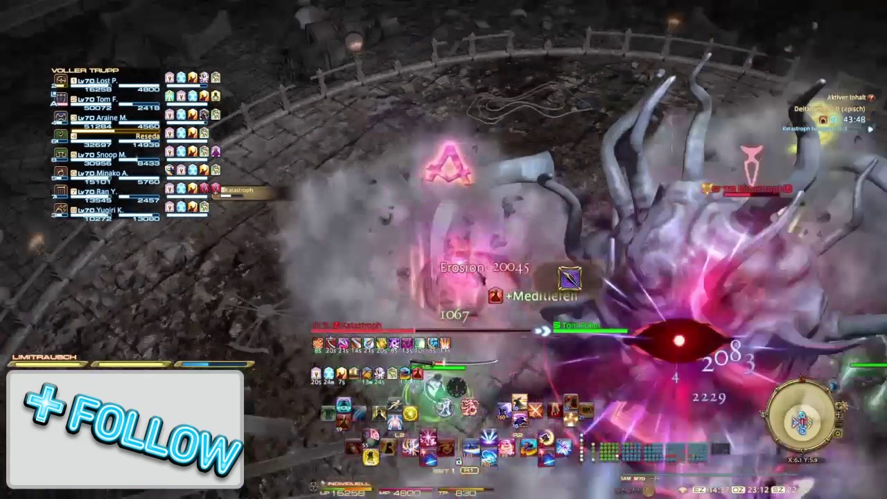 FFXIV / Omega Savage 2 / First kill - YouTube