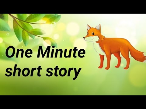 One Minute story 🐇kids story animals story moral story short story ...