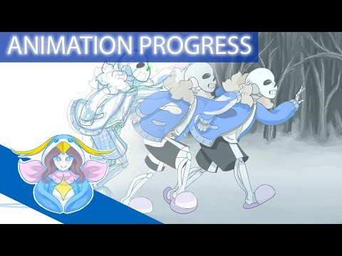 UNDERTALE *Close To You* Animation Progress #1 (Speedpaint)