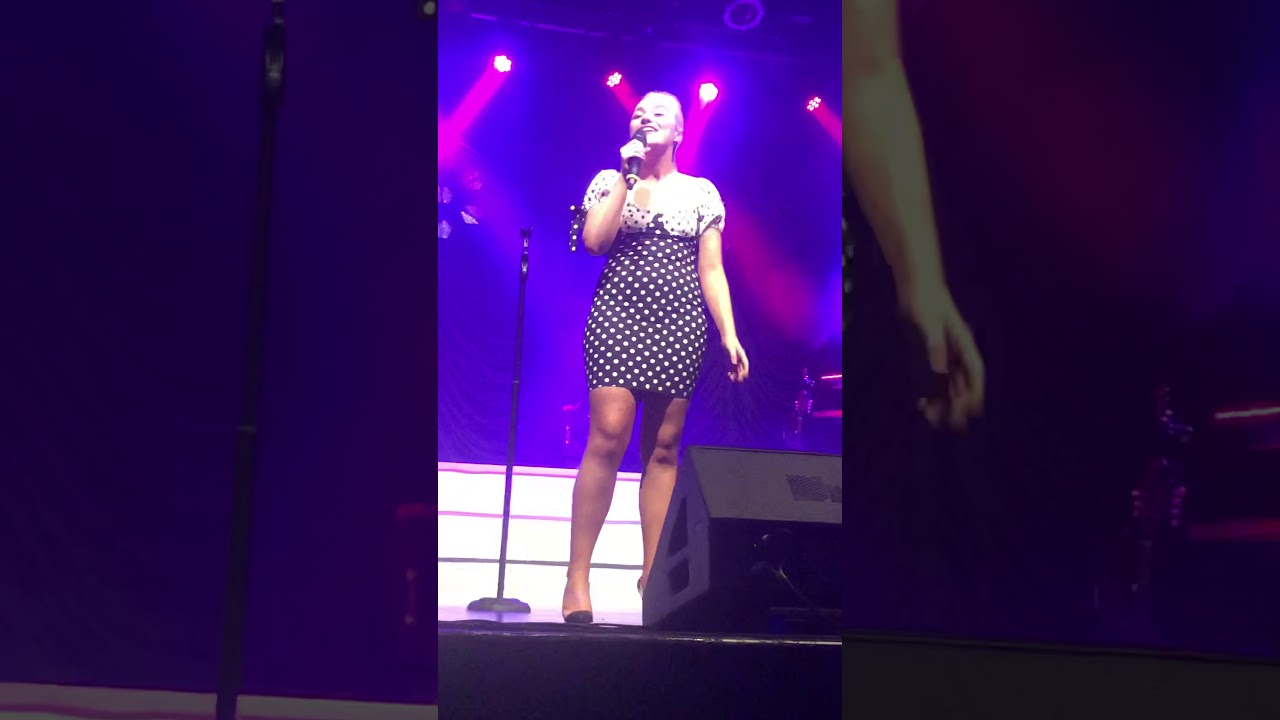 Claudia Buckley singing “Diane” at The Westcliff Theatre, Clacton-On ...