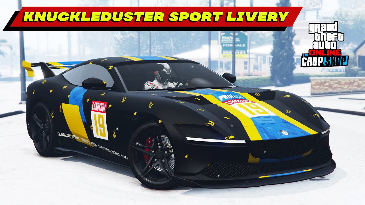 GTA 5 Online NEW SPECIAL LIVERY for Grotti Itali GTO Stinger TT ...