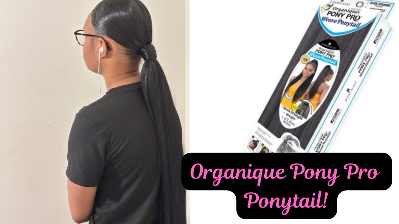 Quick & Easy! 🙂 Organique Pony Pro Ponytail!💕💕💕 - YouTube