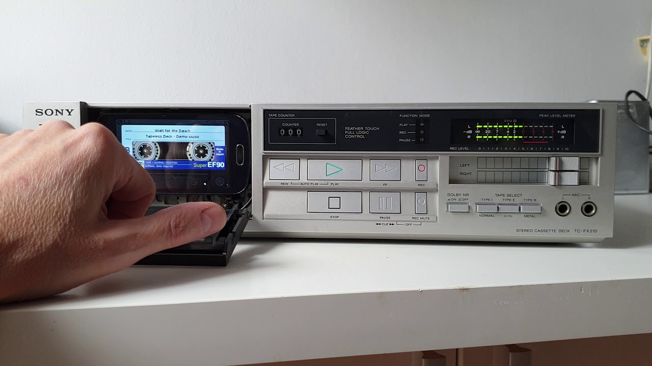 SONY TC-FX210 converted into MP3/FLAC player - Tapeless Deck Project ...