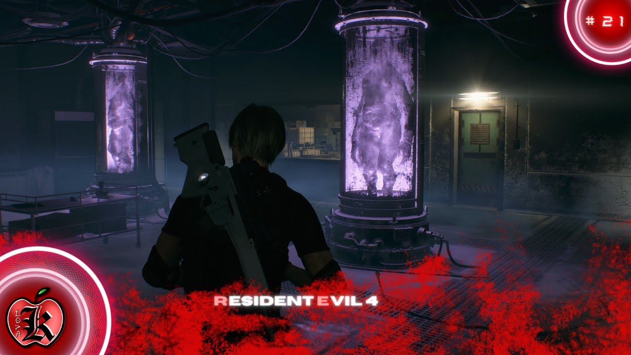 Resident Evil 4 Remake 4K #21 Les spécimens effrayants du laboratoire ...