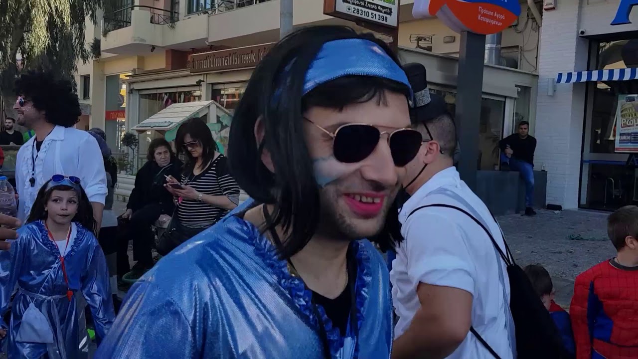 "Οι Υπόλοιποι Group" στο Ρεθεμνιώτικο καρναβάλι 2019 - YouTube