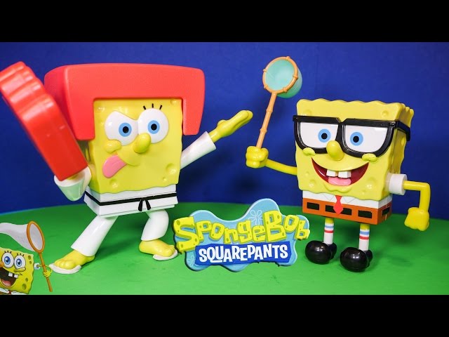 Jellyfishing Spongebob Toy SpongeBob RockPants Art Toy Figure By