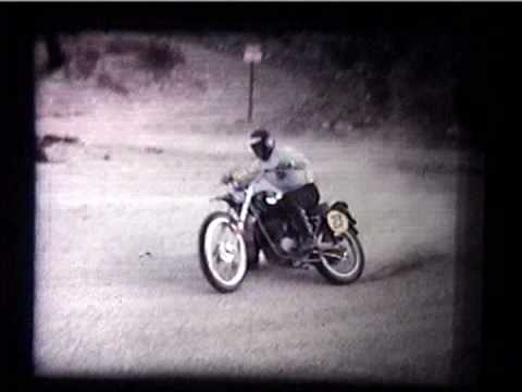 Tom riding in desert on Penton in 1970 - YouTube