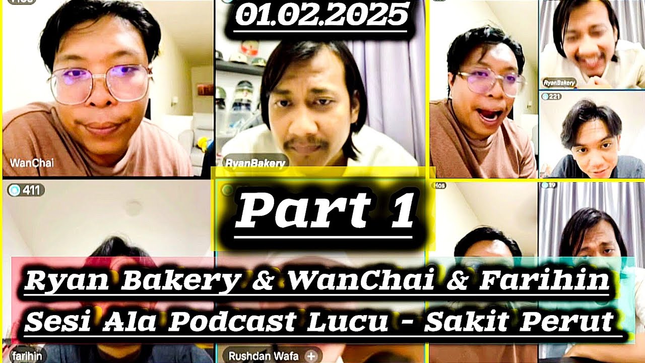 Ryan Bakery & WanChai Live Podcast Lawak - YouTube