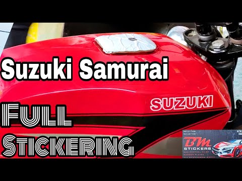 Suzuki Samurai Bike Stickers
