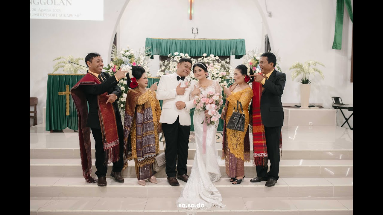 Pemberkatan Kristen Batak Yosep Erjuandi Silaban & Milka Tioma Lumban ...