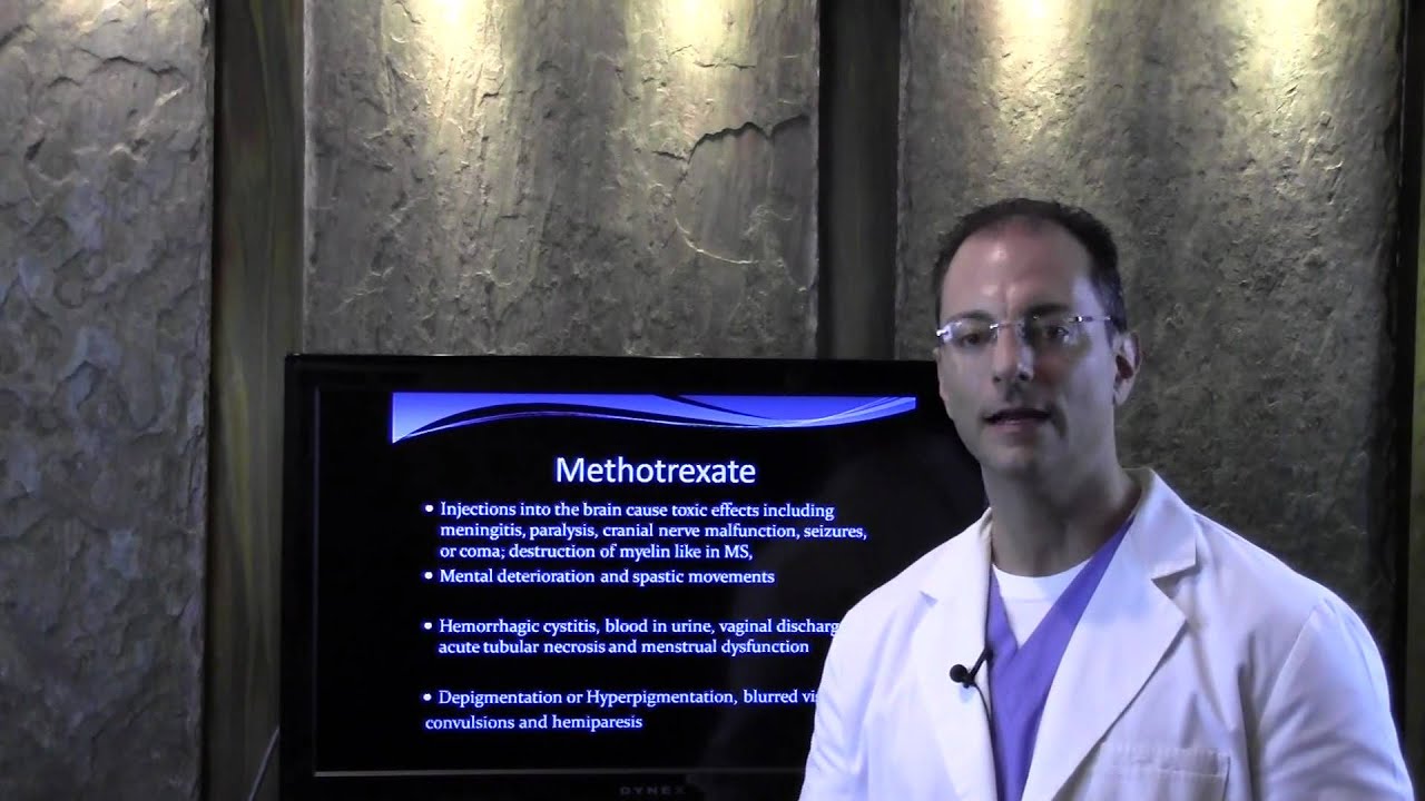Cancer chemotherapy side effects: methotrexate - YouTube