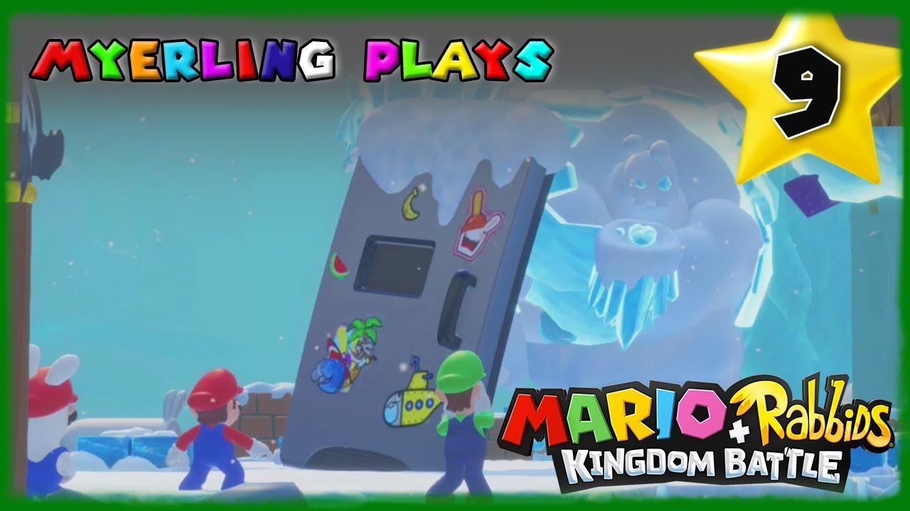 Mario + Rabbids Kingdom Battle: Icicle Golem World 2 Boss! - Part 9 ...