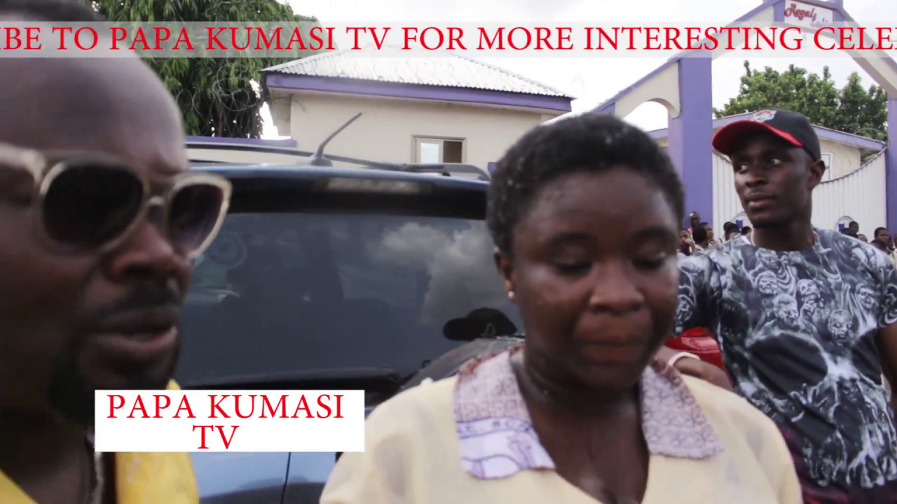 Official video Maame Serwaa completes SHS see how Yaw Dabo, Papa Kumasi ...