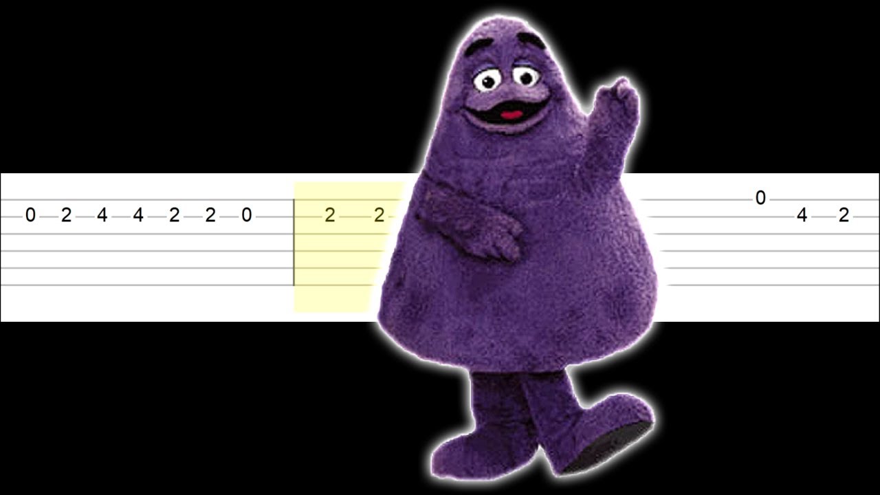 CG5 - GRIMACE - best part (Easy Guitar Tabs Tutorial) - YouTube