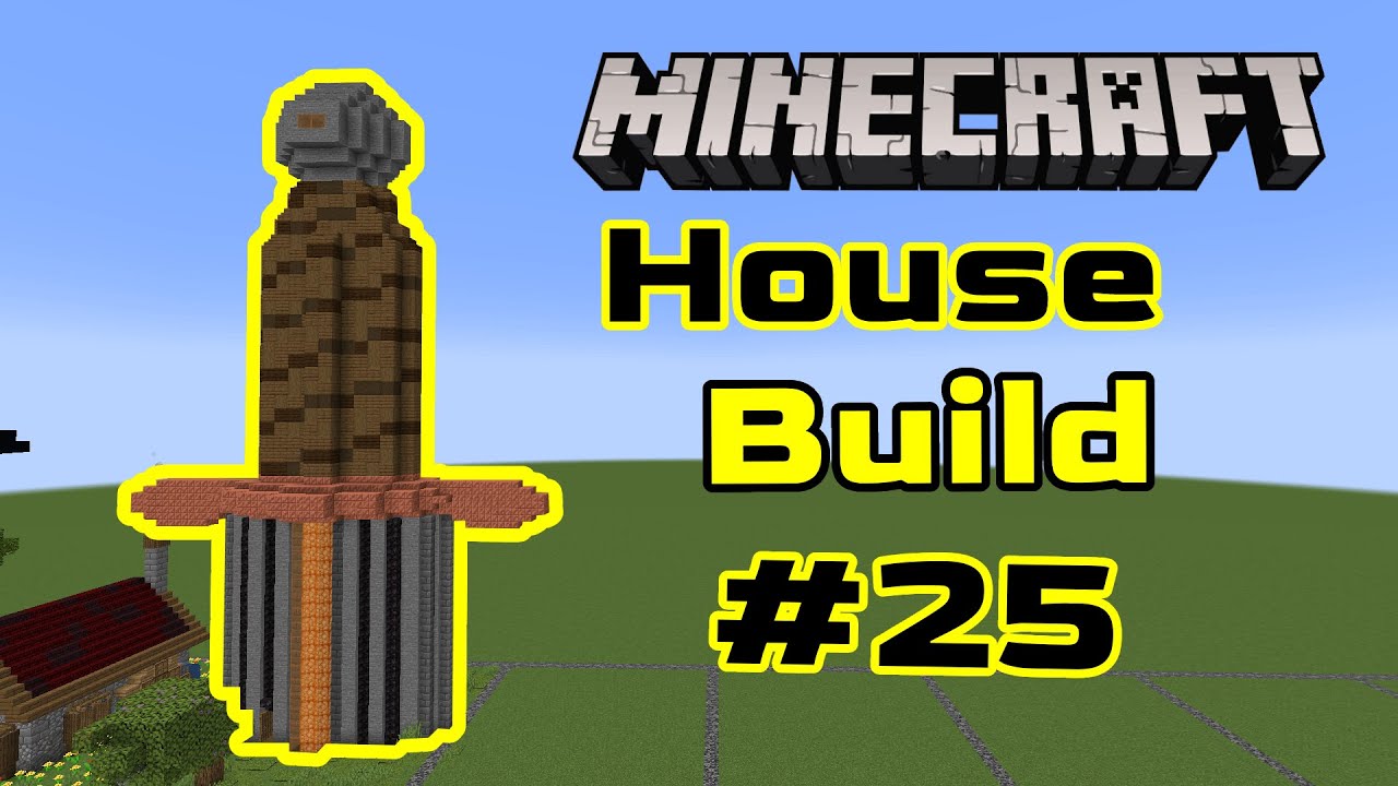 Giant Sword House Build! | Inspiration | 25 of 30 | Minecraft 1.18 ...
