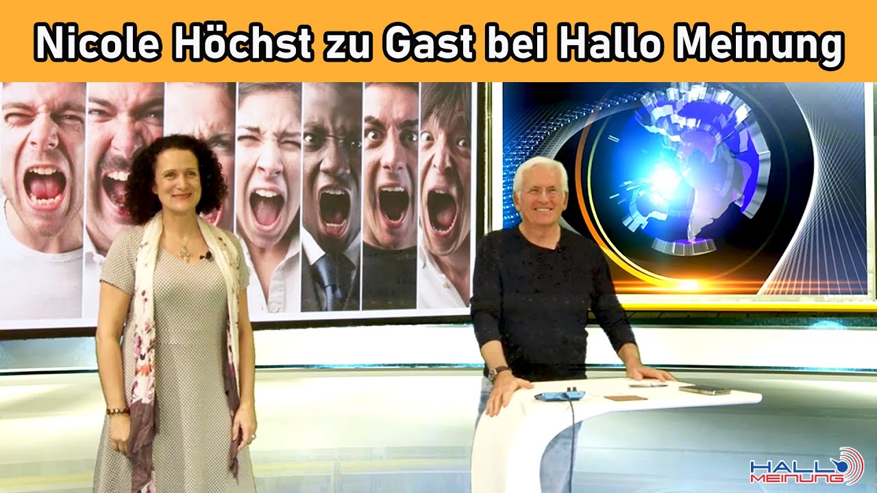 Nicole Höchst zu Gast bei Hallo Meinung - YouTube