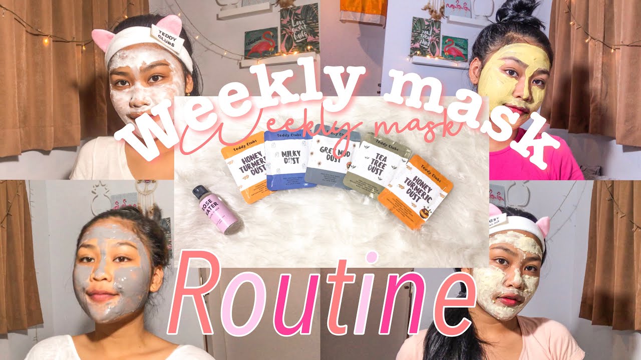 my weekly mask routine | richaanggreni - YouTube