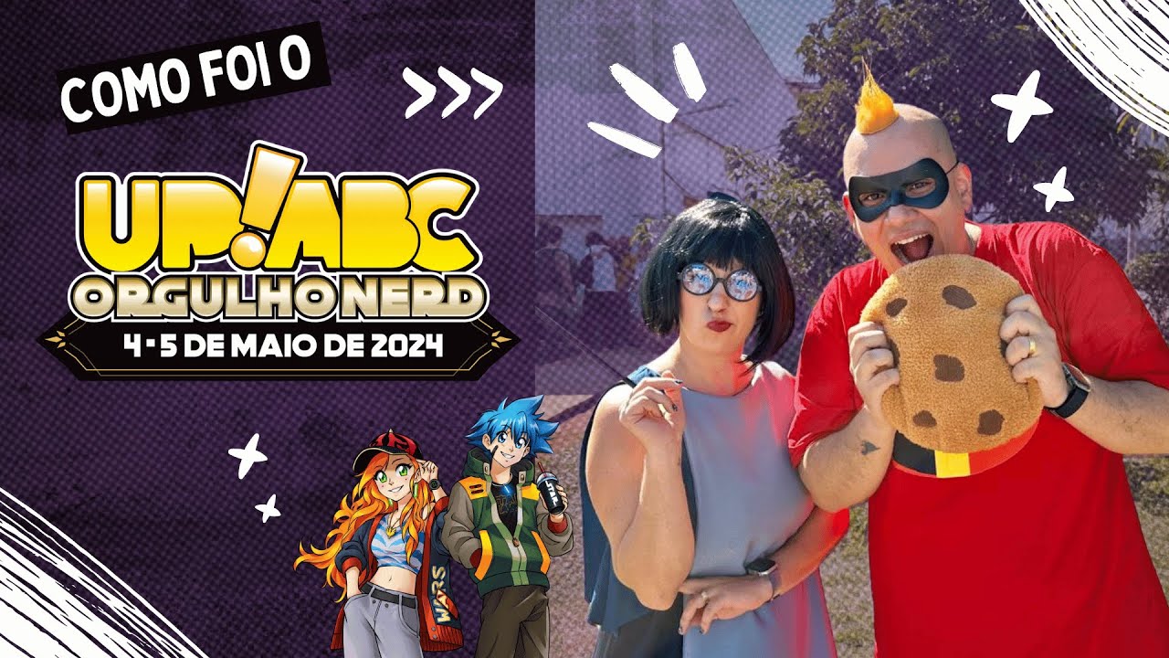 Como foi o Up!Abc 2024 - Cosplay, artist alley e muito mais! - YouTube