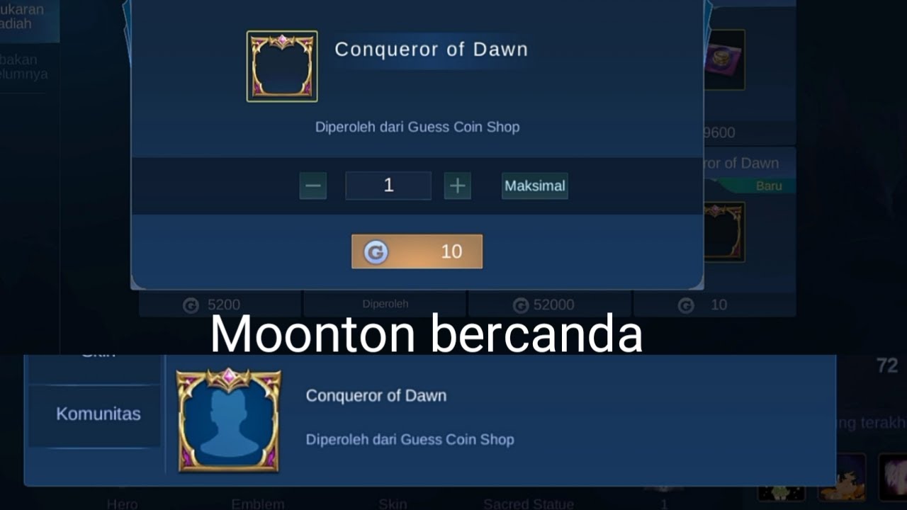 MOONTON BERCANDA WKWK, BURUAN AMBIL - YouTube