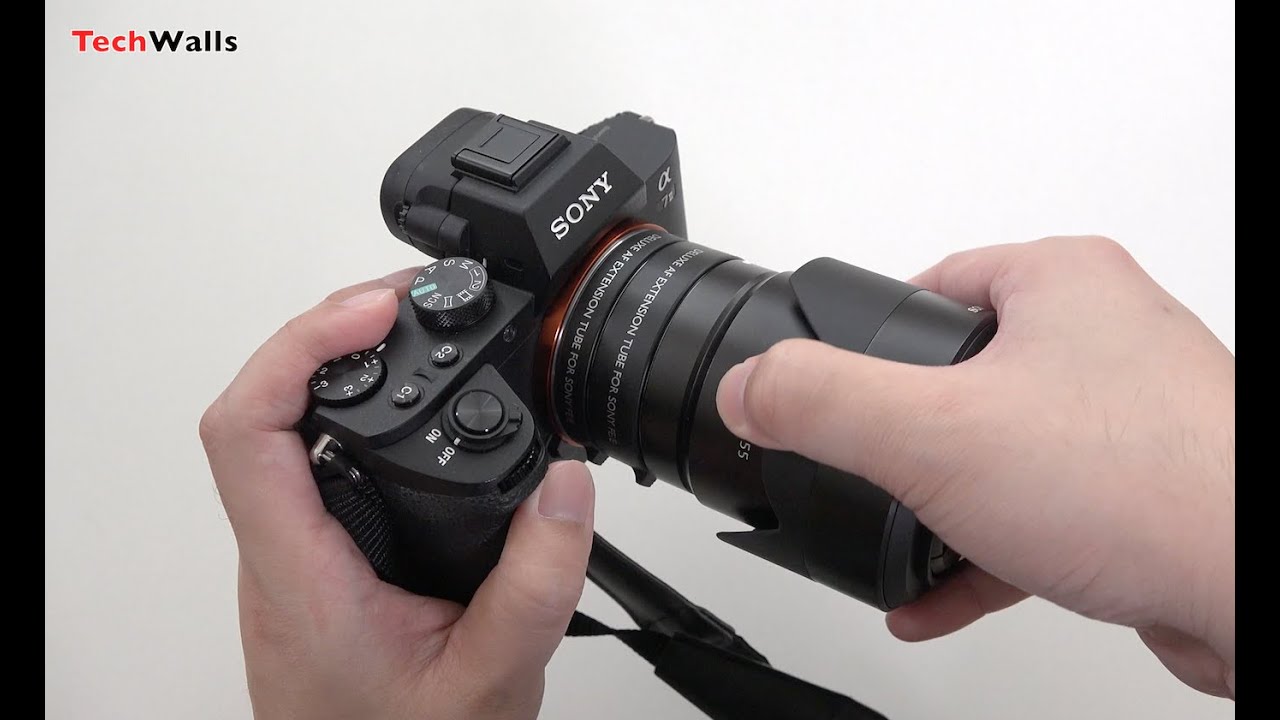 Vello EXT-SFED Deluxe Auto Focus Extension Tube Set for Sony E-Mount ...