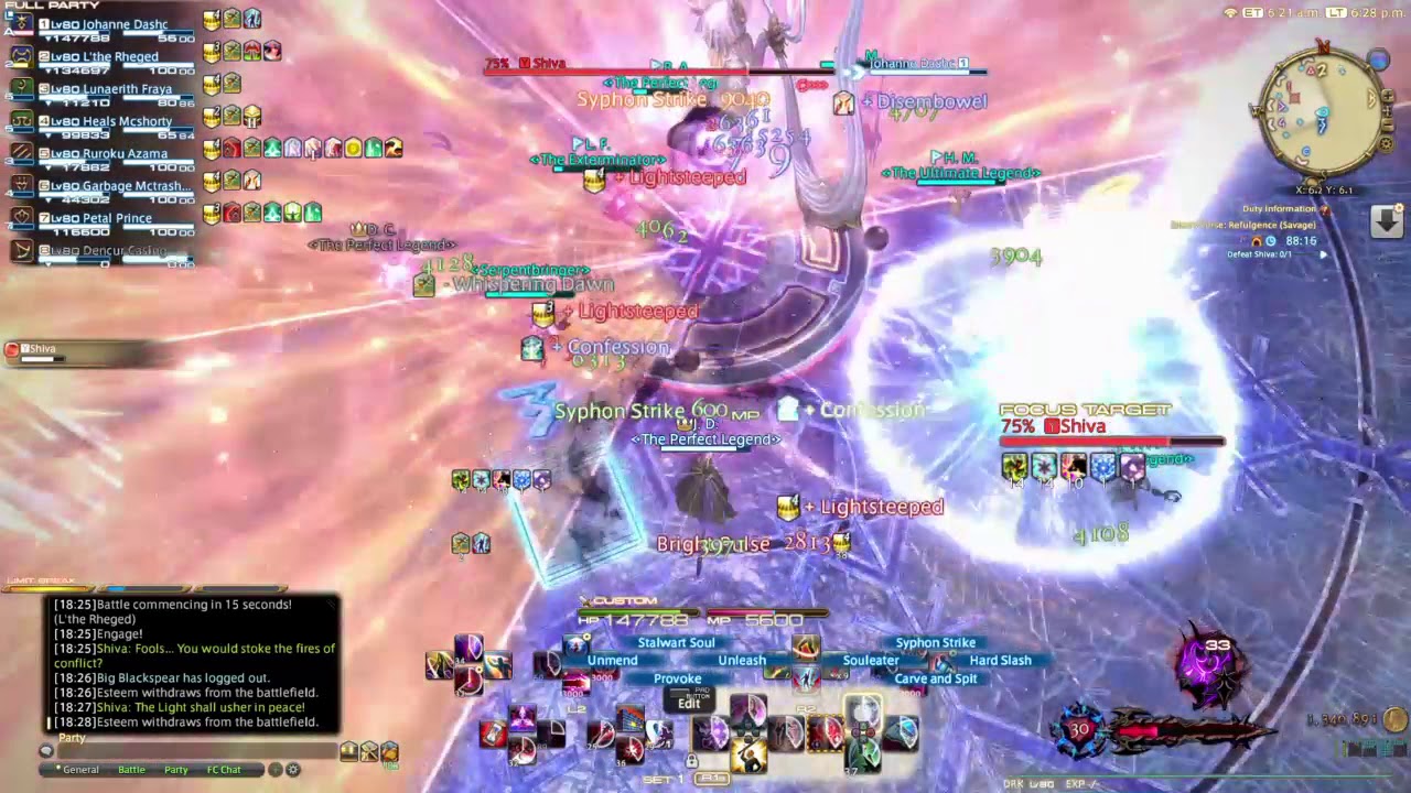 FF14 E8S Light Rampant Bowtie N orb - YouTube