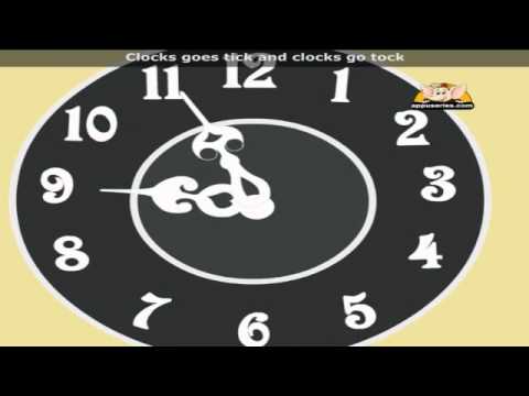 Clock Song with Lyrics - Nursery Rhyme‬ - YouTube