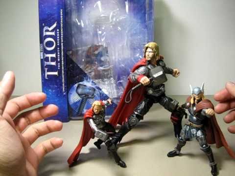 Marvel Select Thor The Mighty Avenger Movie Thor Figure - YouTube