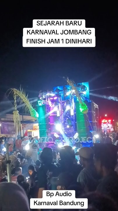 BP AUDIO KARNAVAL BANDUNG JOMBANG - YouTube