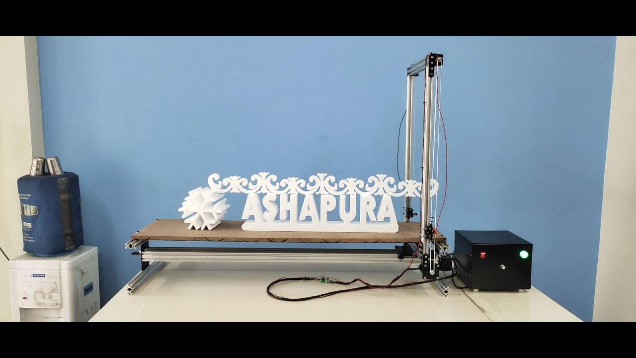 HOT WIRE THERMOCOL CUTTING MACHINE RS 40000 WHATSAPP ON 9106585085 ...