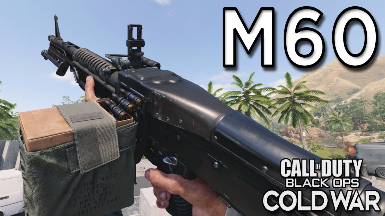 M60 on Call of Duty Black Ops Cold War PS5 Gameplay - YouTube